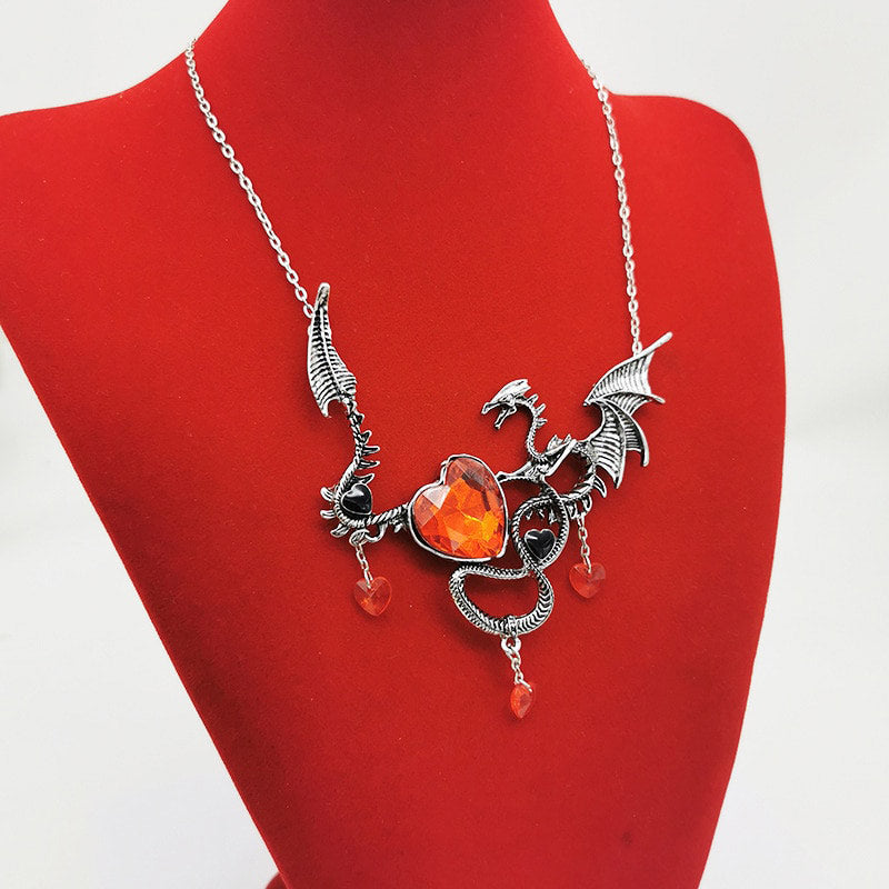 Dragon Heart Pendant | Dragon Vibe